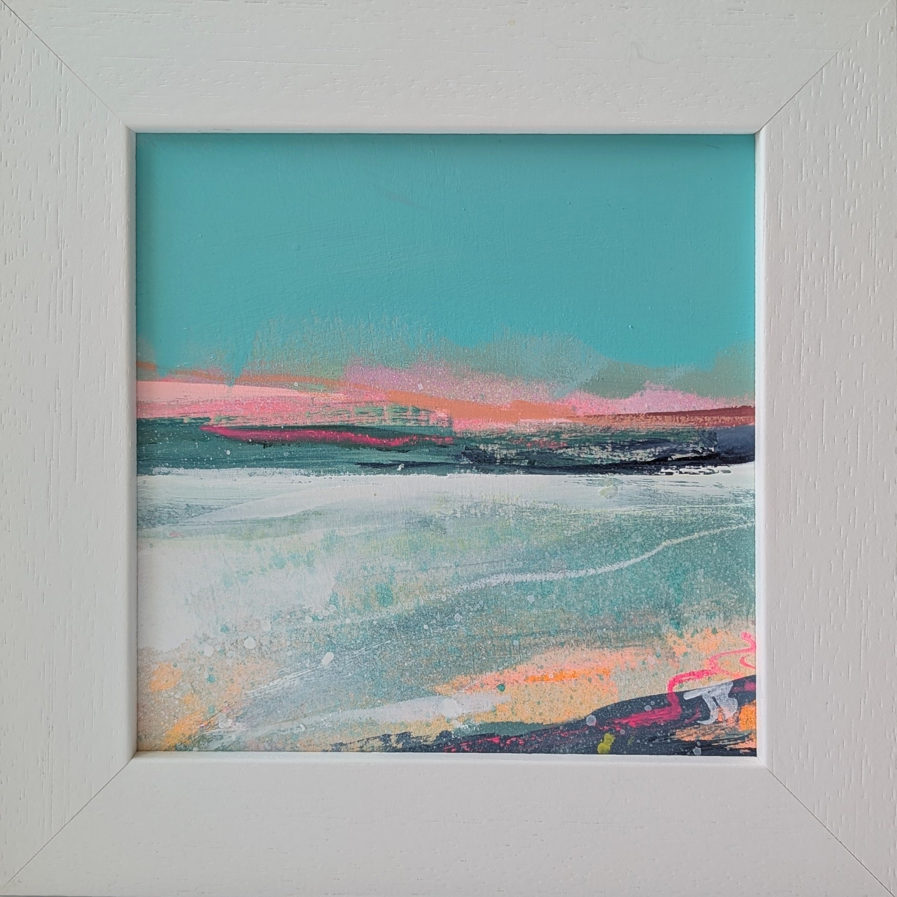 Snowstorm - Original Acrylic by Janet Bell – Janet Bell Gallery ...
